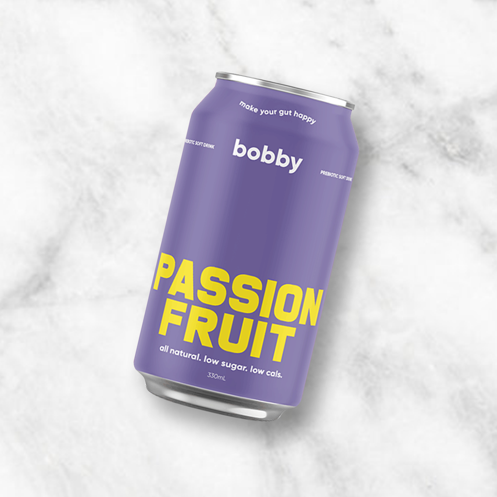 Bobby Prebiotic Soft Drink Passion Fruit | Snacks & Drinks | Dineamic